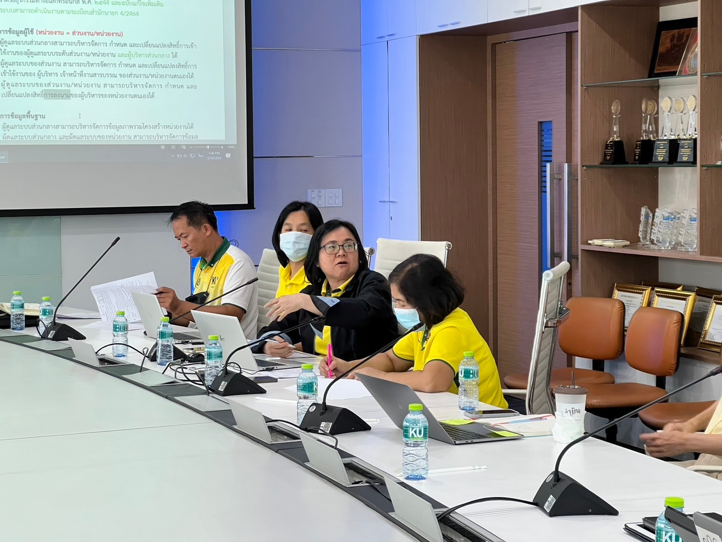 การประชุมพิจารณาร่าง TOR ระบบสารบรรณอิเล็กทรอนิกส์ (e-Sarabun) ครั้งที่ ...